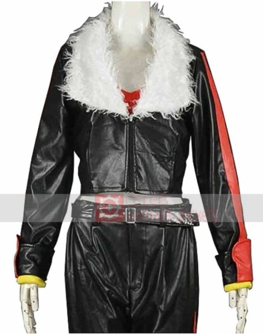Shadow The Hedgehog Jacket | The Hedgehog Black Fur Jacket